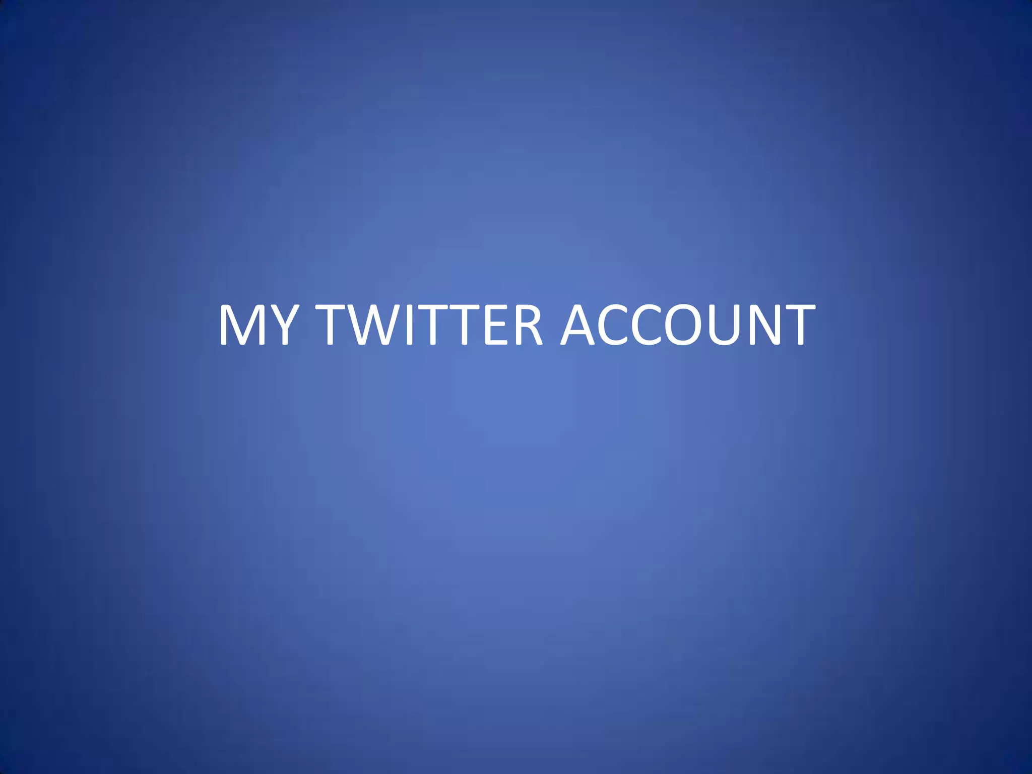 Twitter powerpoint | PPT