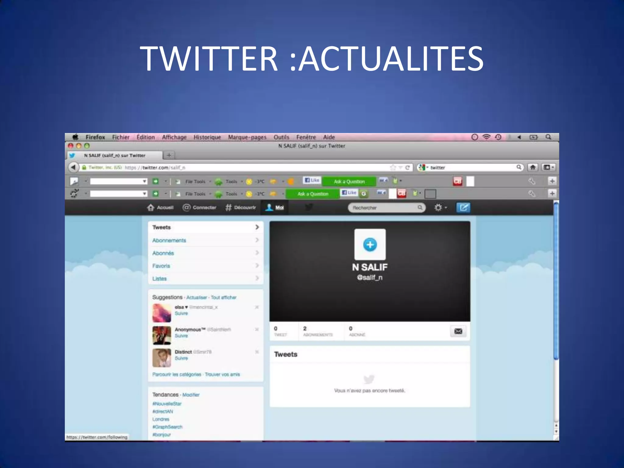 Twitter powerpoint | PPT