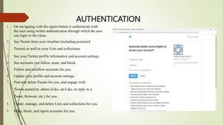 twitter ppt .pptx | Web Development | Internet