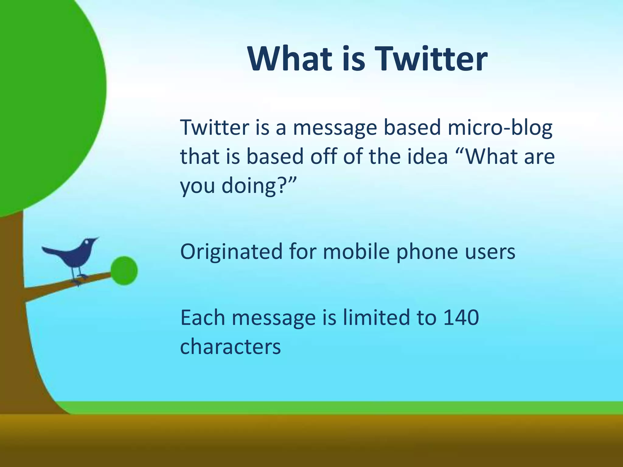 Introduction to Twitter | PPT