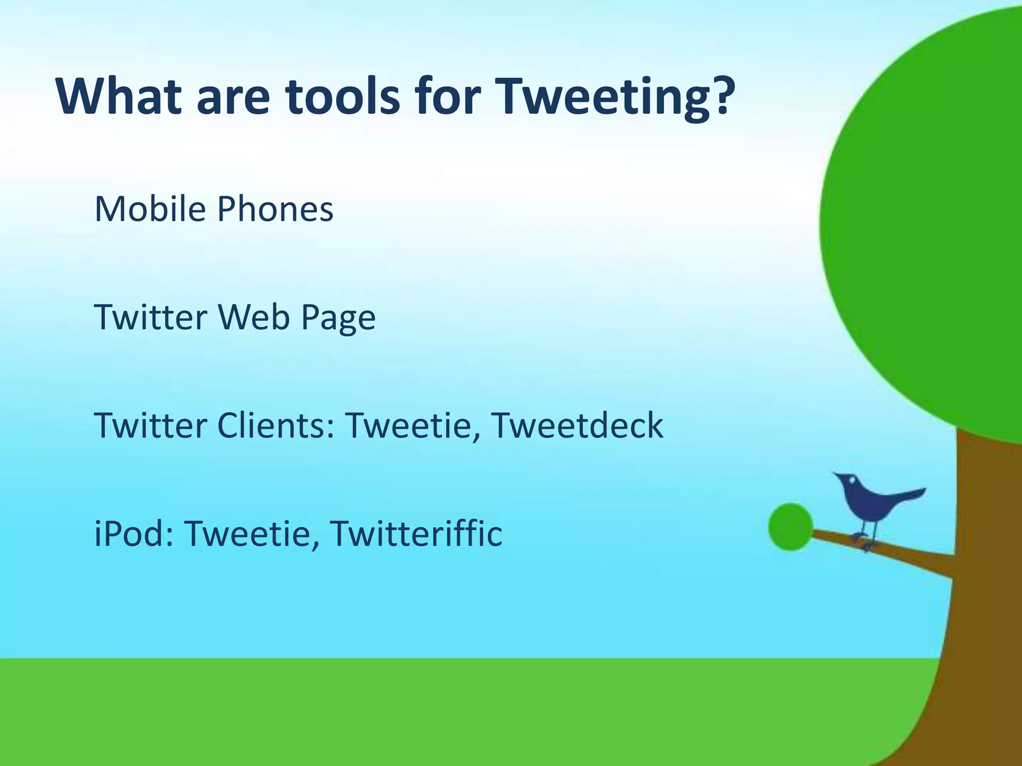 Introduction to Twitter | PPT