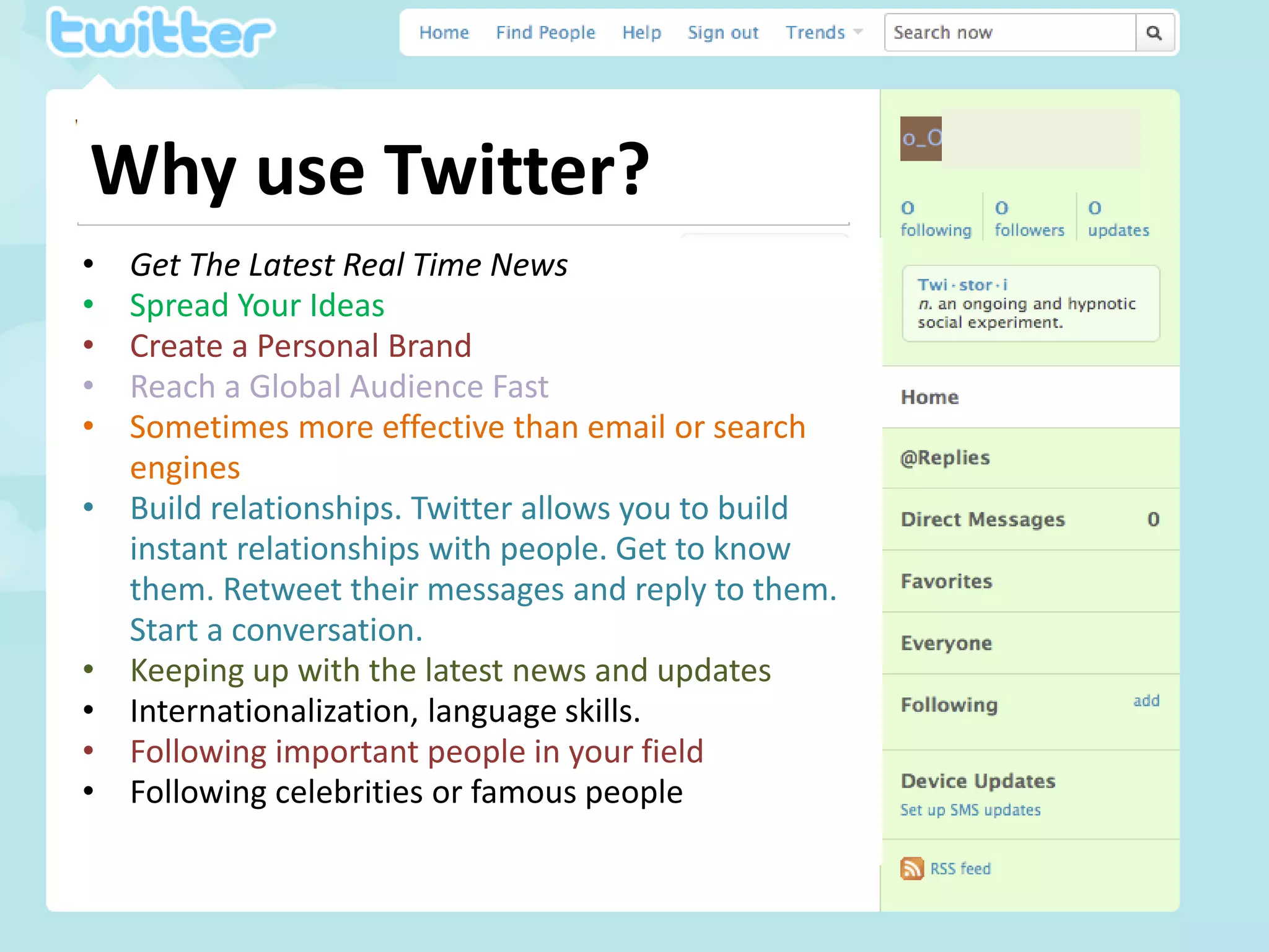 Twitter presentation | PDF