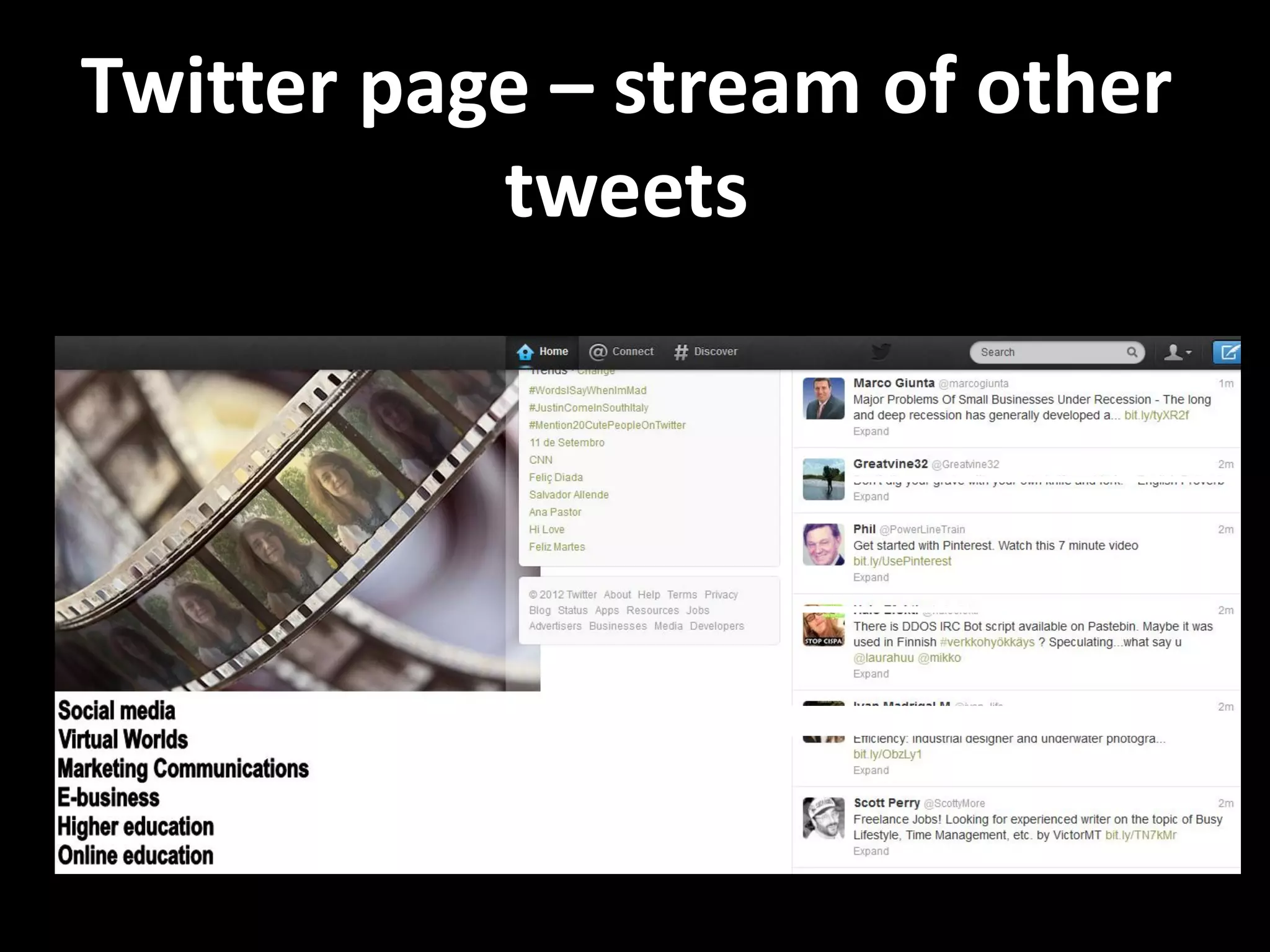 Twitter presentation | PDF