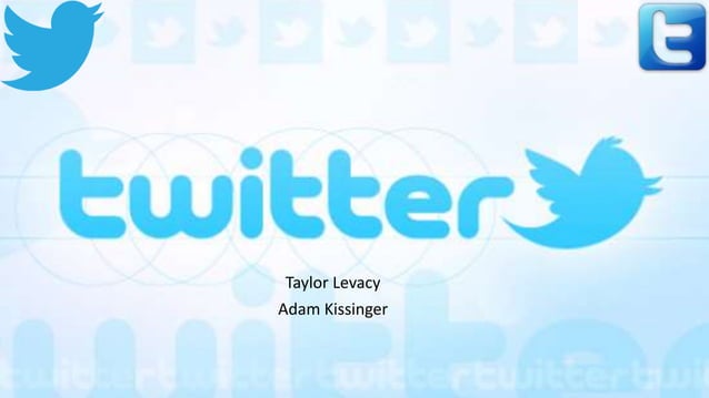 MKT3313 Twitter Presentation | PPTX