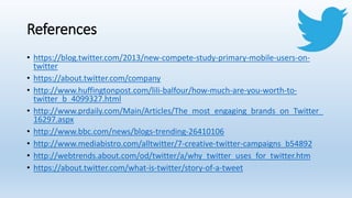 MKT3313 Twitter Presentation | PPTX