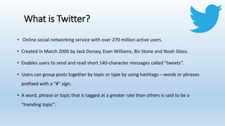MKT3313 Twitter Presentation | PPTX