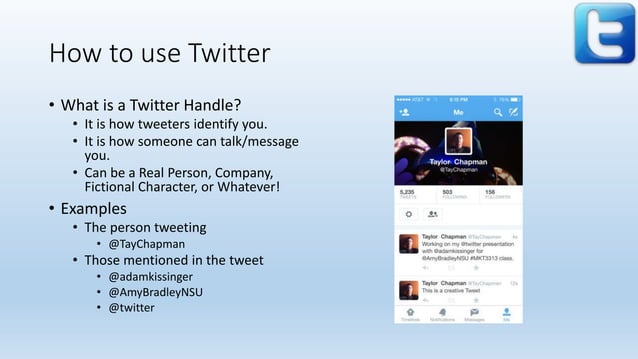 MKT3313 Twitter Presentation | PPTX