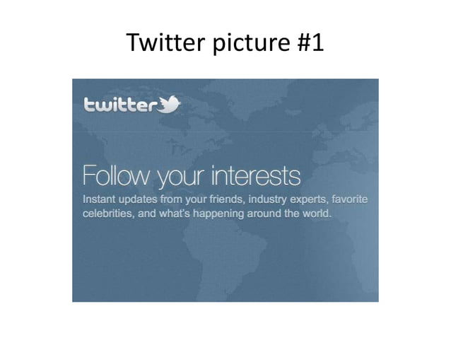 Twitter presentation powerpoint | PPTX