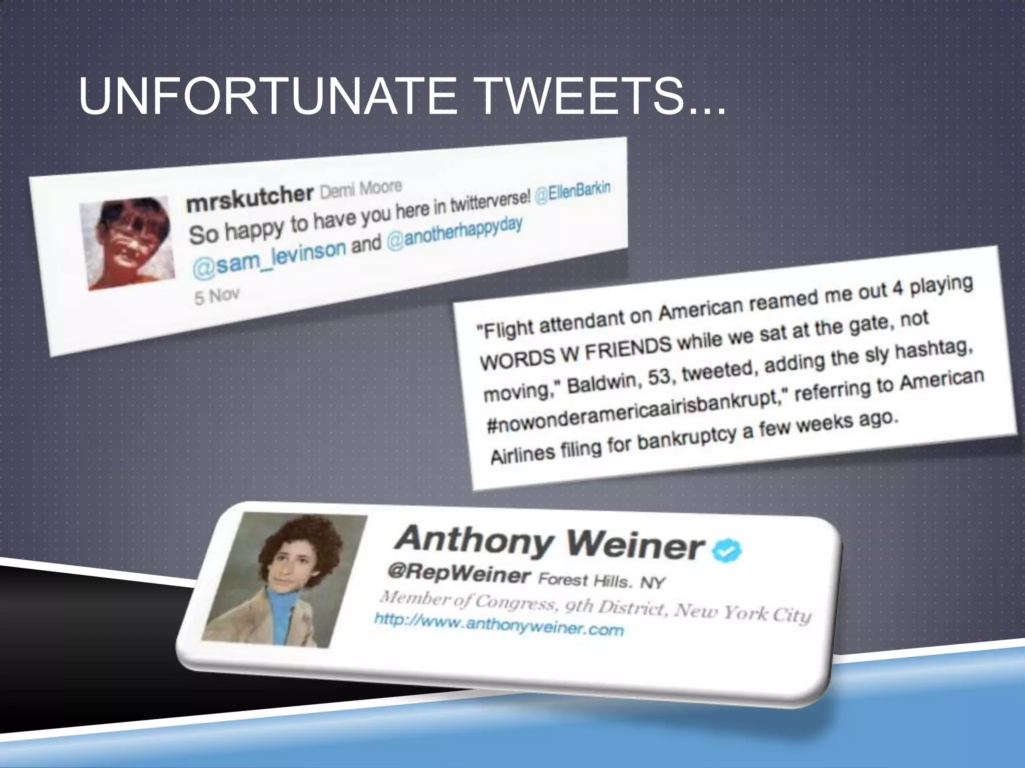 Tweeting Teachers | PPTX