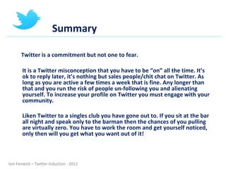 How to use Twitter! | PPT