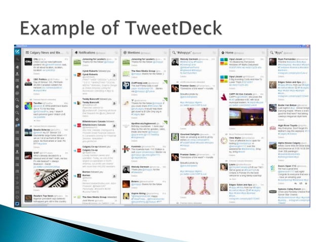 Twitter Information Management | PPTX