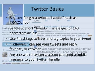 Twitter@school | PPT