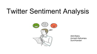 Twitter sentiment analysis | PPT