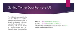 Twitter sentiment analysis (Project) | PPTX