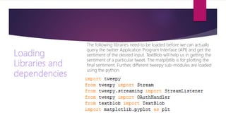 Twitter sentiment analysis | PPTX | Social Networking | Internet