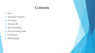 Twitter sentiment analysis ppt | PPTX