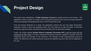 Twitter sentiment analysis using Azure NLP | PPTX