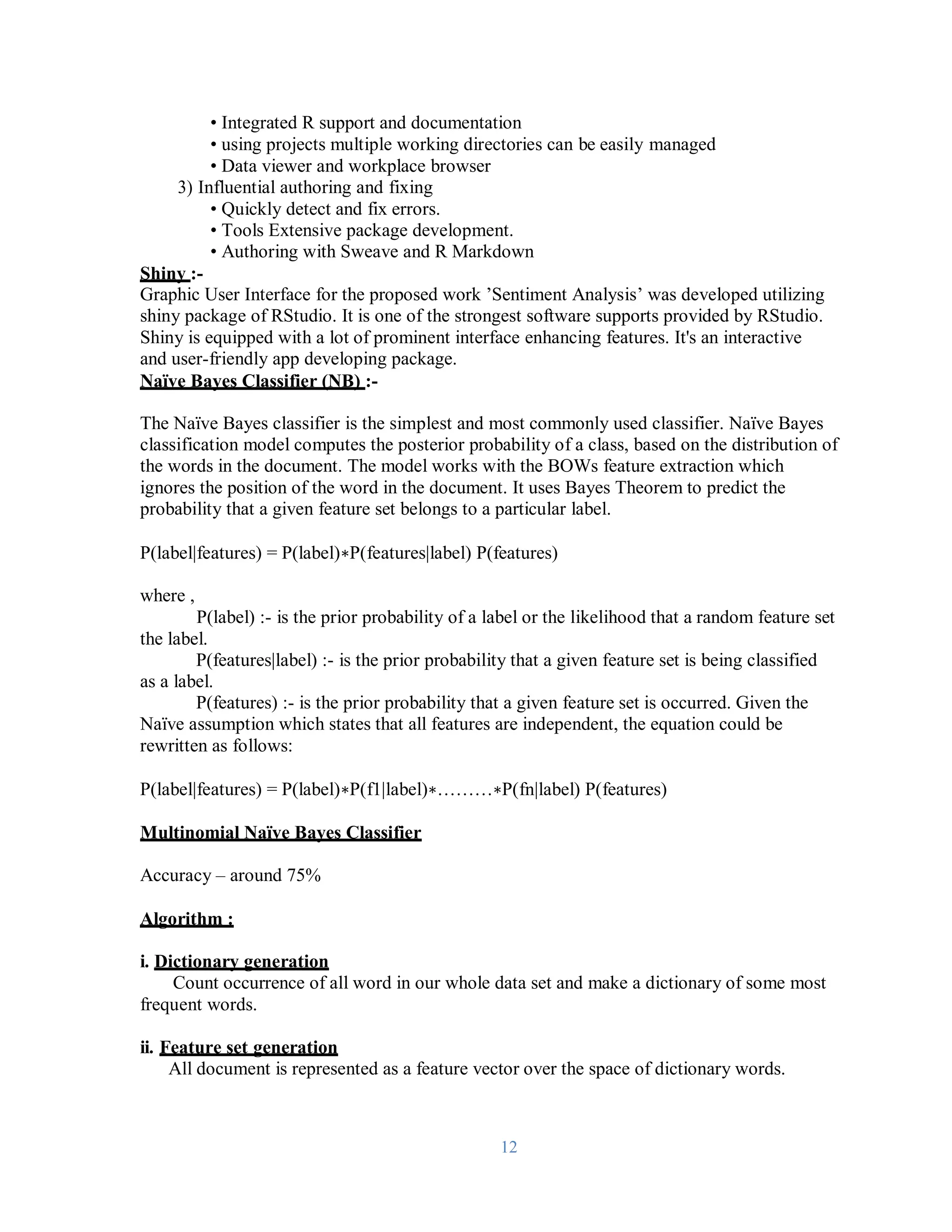 Twitter sentimentanalysis report | PDF