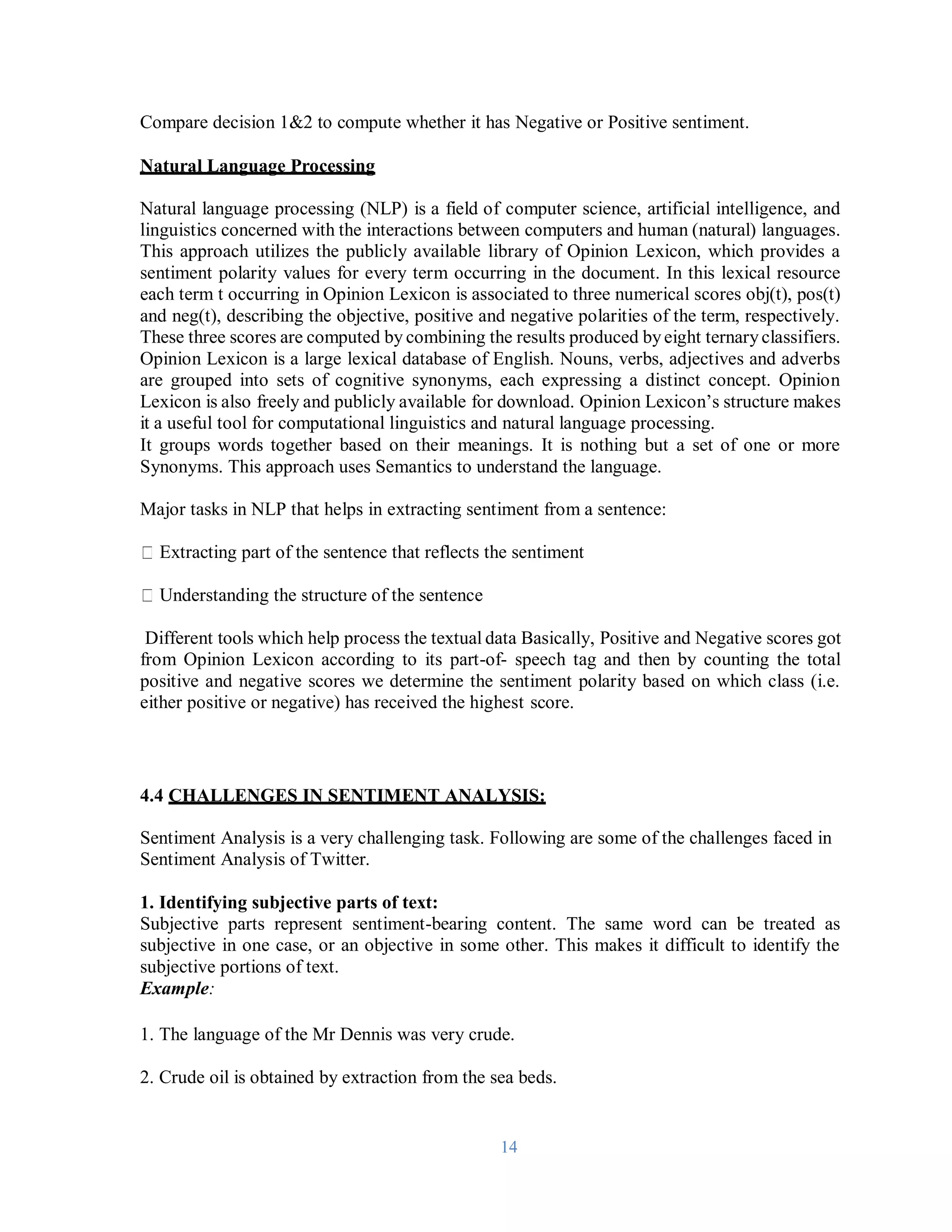 Twitter sentimentanalysis report | PDF