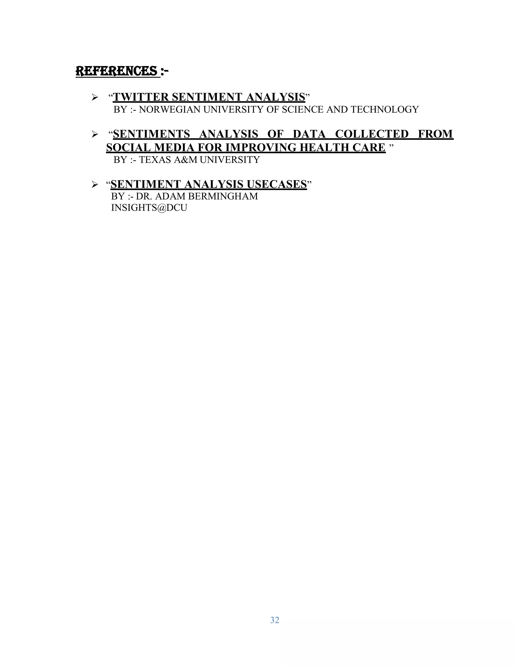 Twitter sentimentanalysis report | PDF
