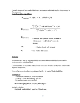 Twitter sentimentanalysis report | PDF