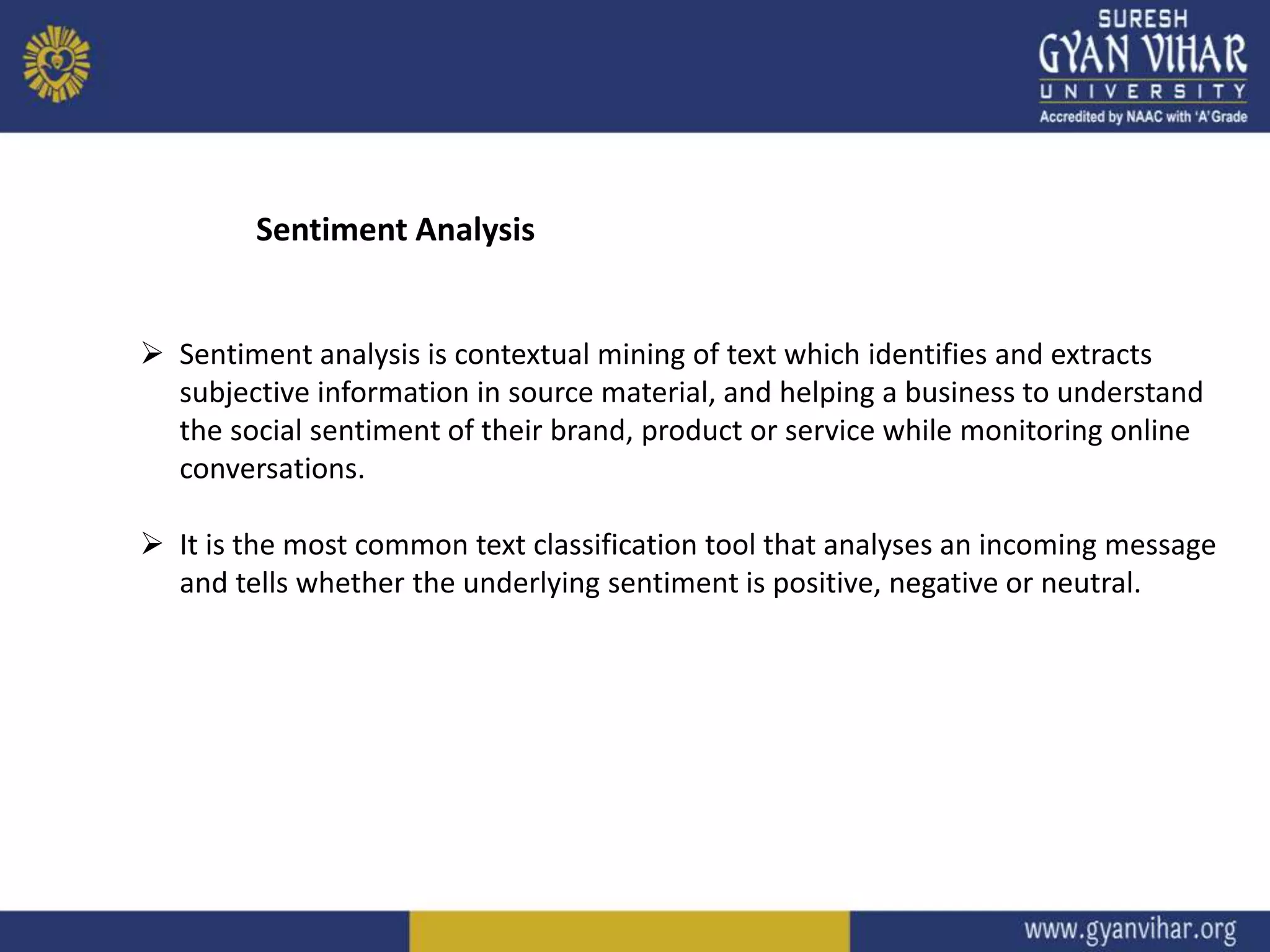 Twitter sentiment analysis ppt | PPTX | Internet | Computing