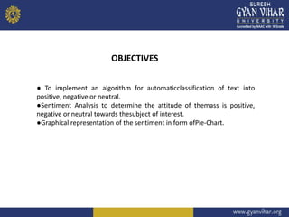 Twitter sentiment analysis ppt | PPTX | Internet | Computing