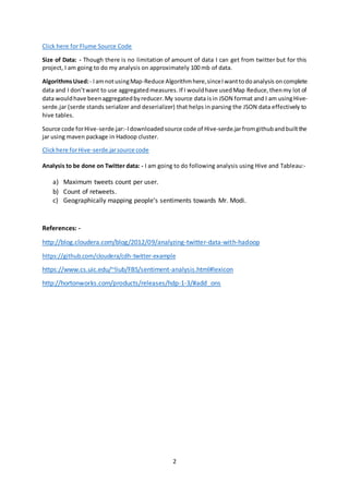 Twitter sentiment analysis project report | DOCX | Social Networking ...