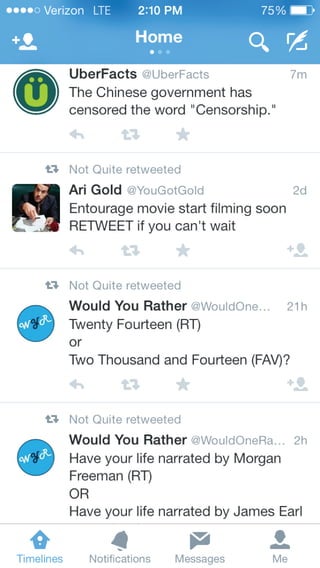 App Review: Twitter | PDF
