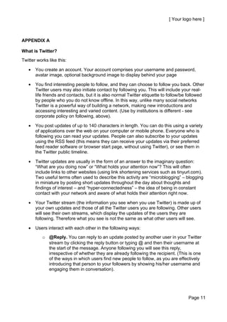 Twitter strategy for government departments | PDF