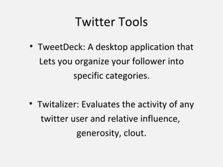 Twitter Strategies | PPT