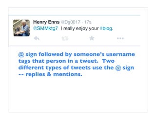Twitter symbols | PPT
