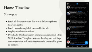 Twitter System Design | PDF