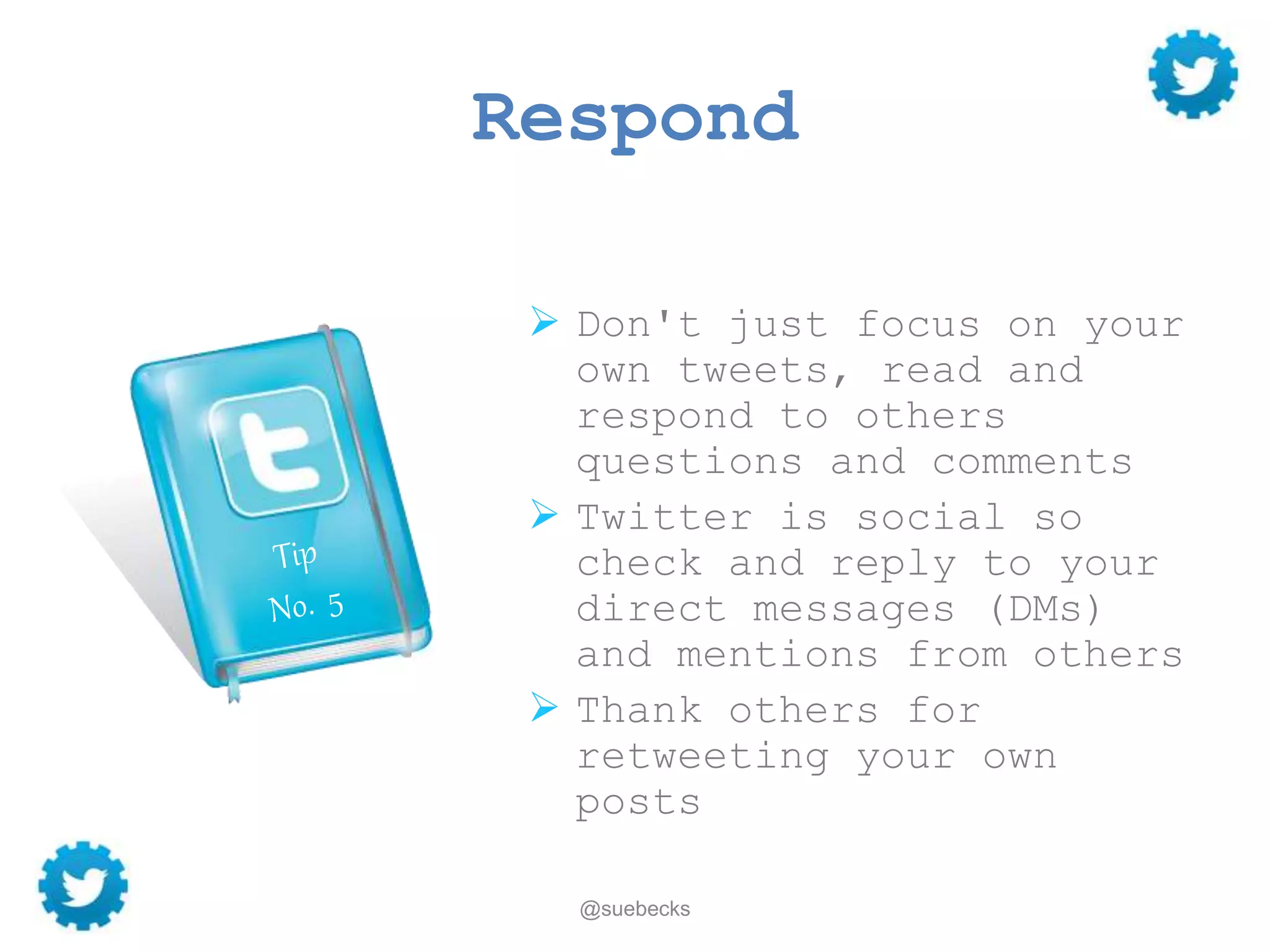 Twitter tips | PPT