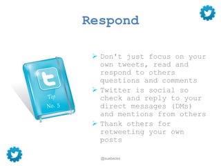 Twitter tips | PPT