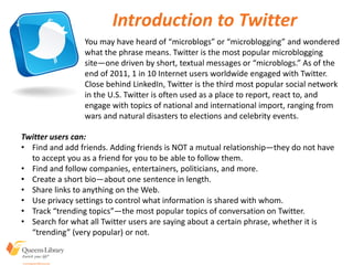 Twitter tutorial | PDF
