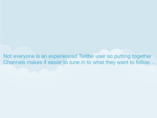 Twitter [tv] Channels | PDF