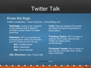 Finding your Twitter voice | PPT