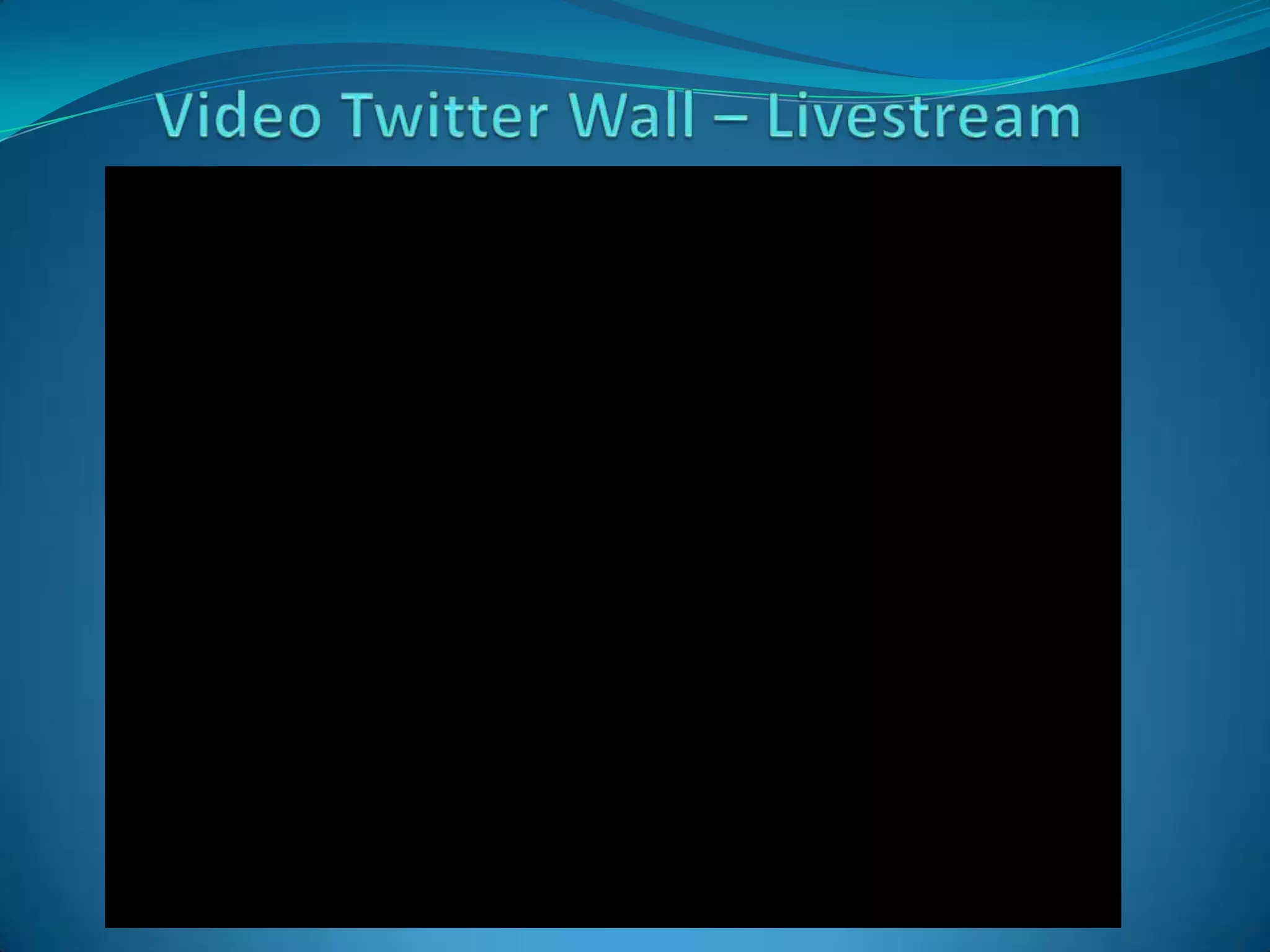 Twitter wall | PPTX