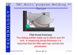 Twi welding training_6 | PDF