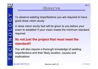 Twi welding training_6 | PDF