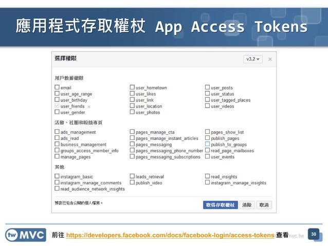 twMVC#33聊聊如何自建 Facebook {廣告} 服務 with API | PPT