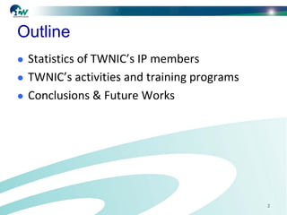 TWNIC Update | PPT