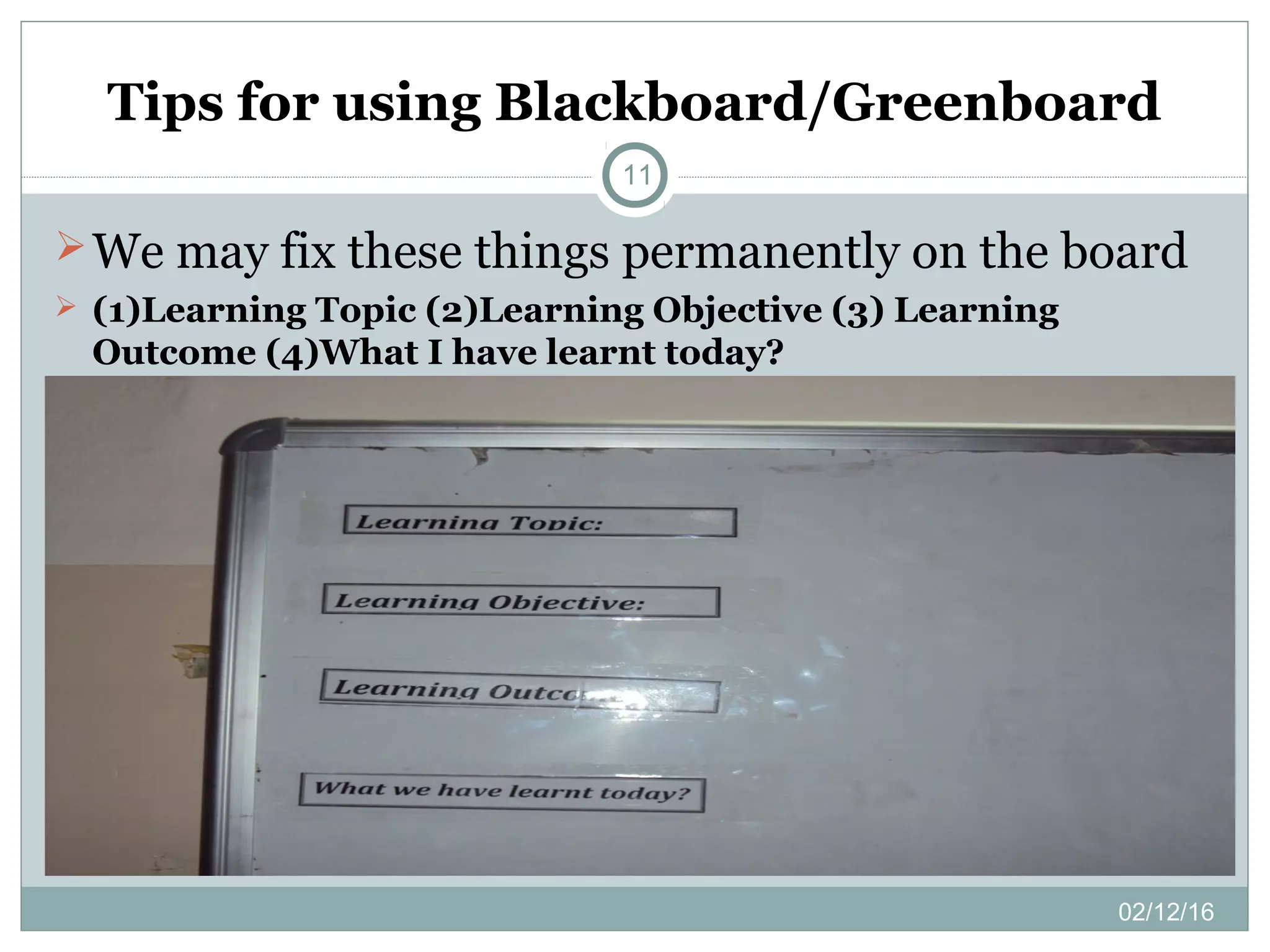 How to Use Blackboard/Greenboad | PPT