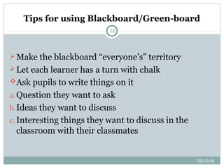 How to Use Blackboard/Greenboad | PPT