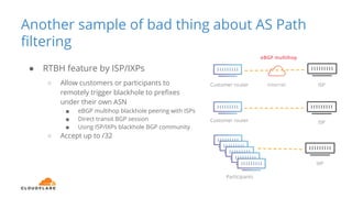 BGP filtering best practice | PDF