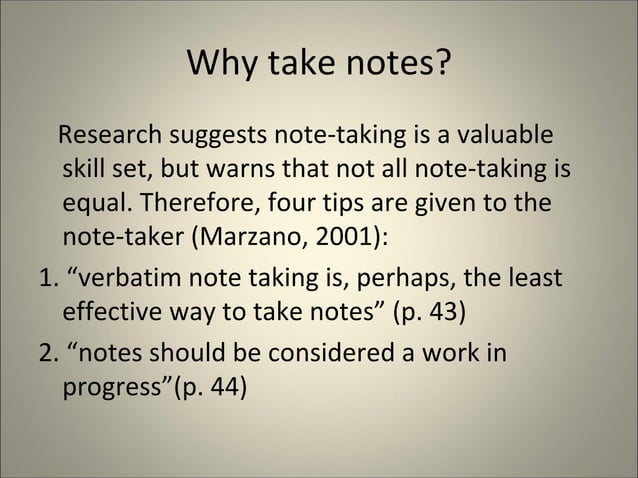 Two Column Notes Made Easy