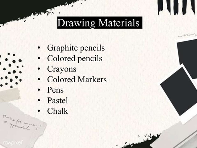 Two-Dimensional_Media.pptx | Drawing and Sketching | Arts and Crafts