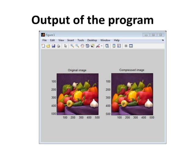 Two dimensional true wavelet compression | PPTX | Photo Editing Software | Computer Software and ...