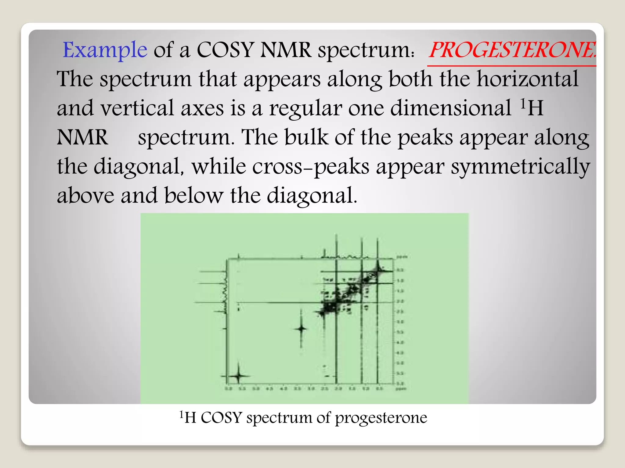 Two dimensional nmr | PPTX